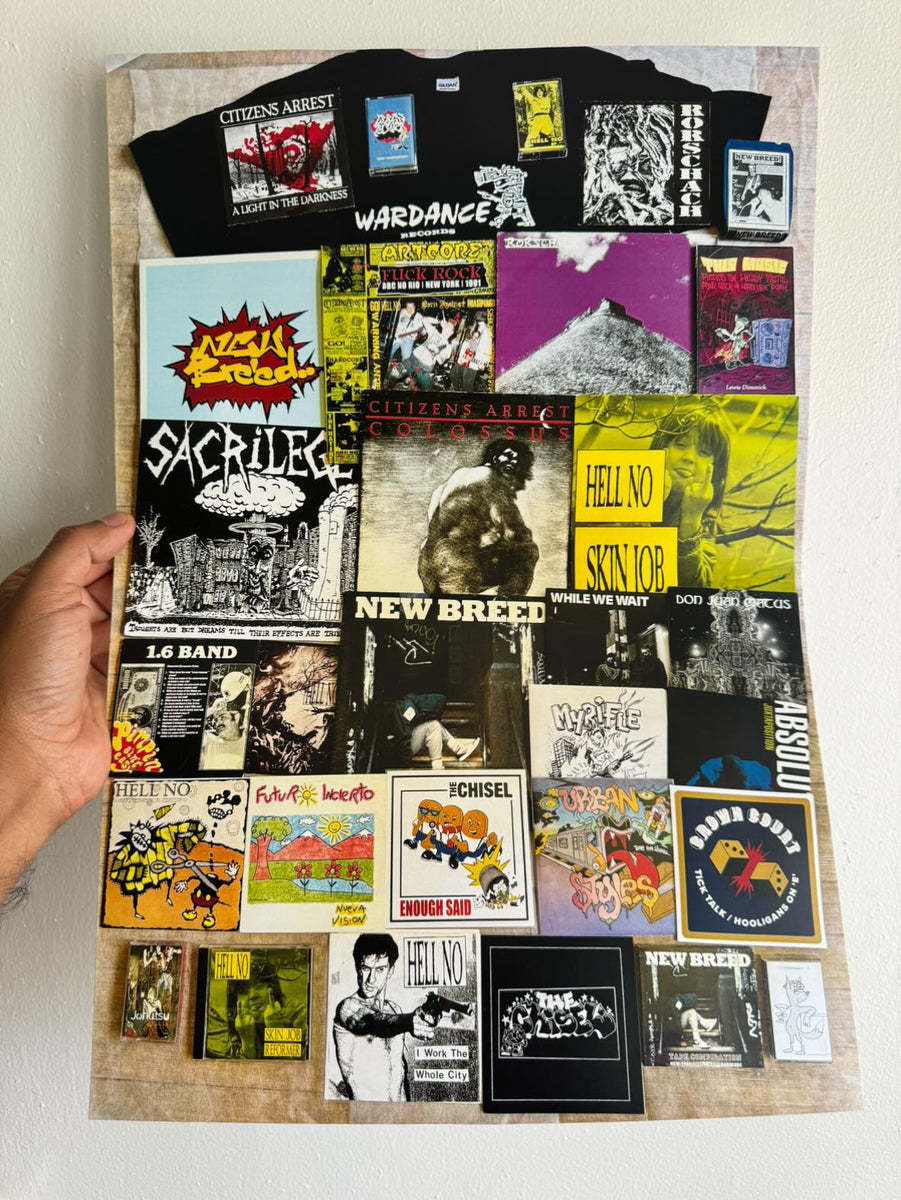 WARDANCE Records Discography POSTER – Bis Aufs Messer Records